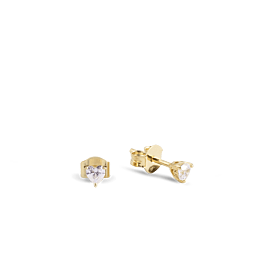 Classic Heart studs Deluxe