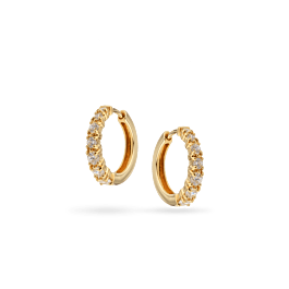 Classic Pavé Hoops Deluxe