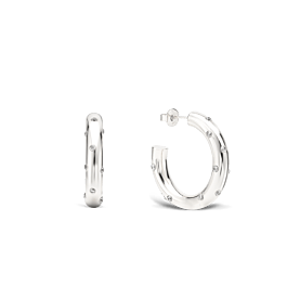 Fierce Sparkle Hoops